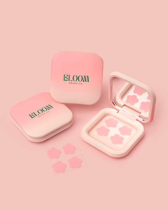 Bloom Bouquet™ Pimple Patch Case + 20 Hydrocolloid Pimple Patches ...